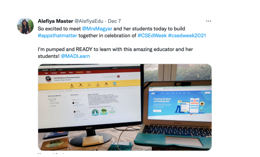 2021 CSEdWeek recap with MAD-learn - MAD-learn blog