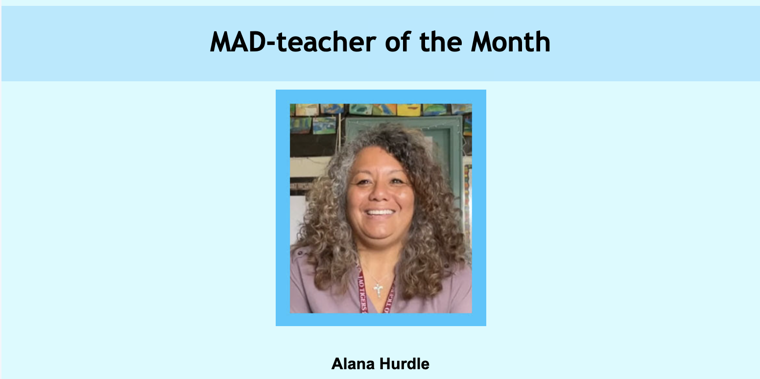 MAD-news for March: Teacher Takeover on March 26 - MAD-learn blog